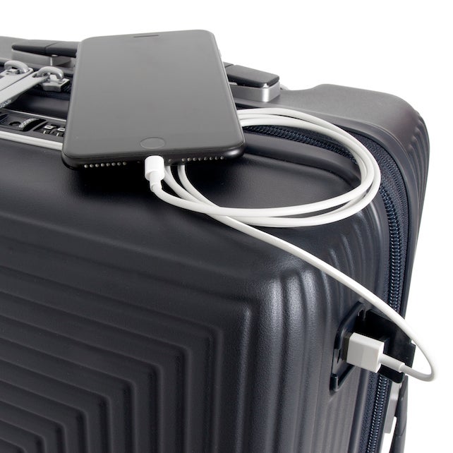 Samsonite Apinex Spinner 55 20 Exp Unisex Matte Dark Navy Cabin Luggage